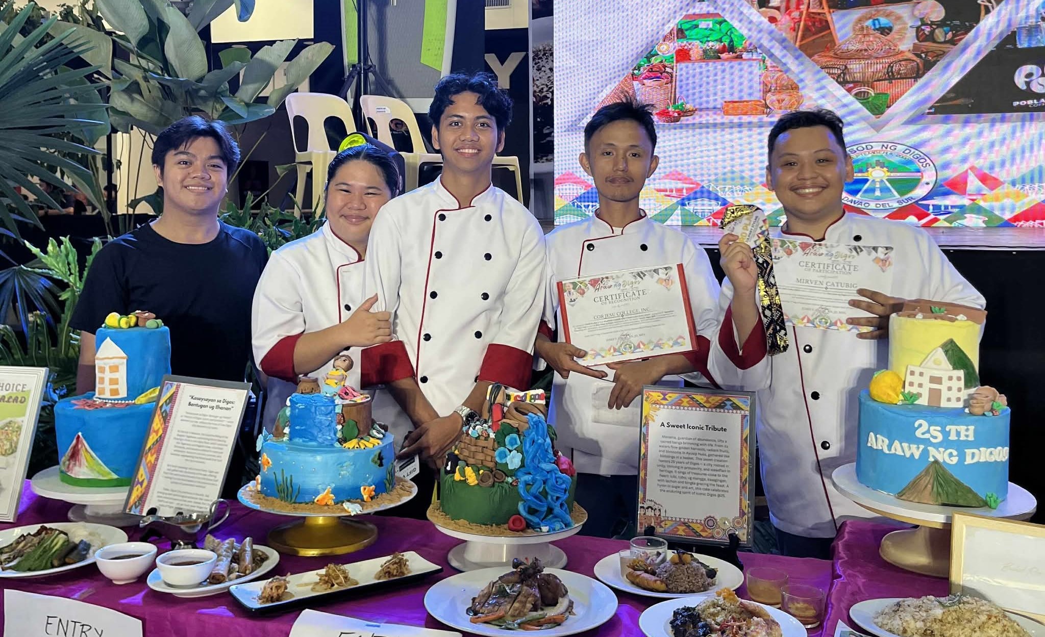 Filipino Cuisine & Themed Cake Challenge 3rd Place – Cor Jesu College ...